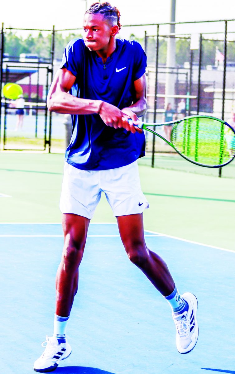 Tennis team sweep Ware – Jeff Davis Ledger