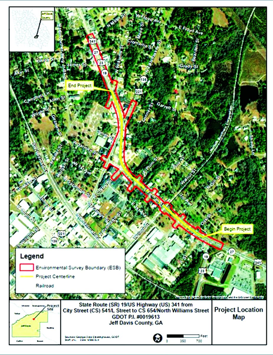 Changes Proposed To Coffee/Jarman Streets – Jeff Davis Ledger
