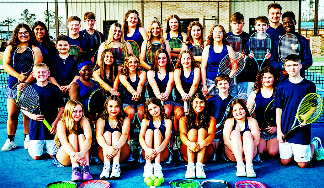 JDMS girls win conference tennis title – Jeff Davis Ledger